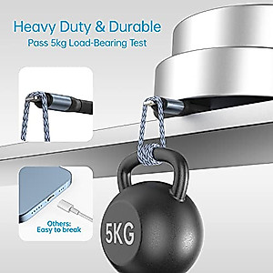 iPhone Charger[Apple MFi Certified] 3Pack 6FT Premium Braided Nylon Lightning Cable Fast Charging iPhone Charger Cord Compatible with iPhones 14 13 12 11 Pro Max XS XR X 8 7 6 5 iPad and More