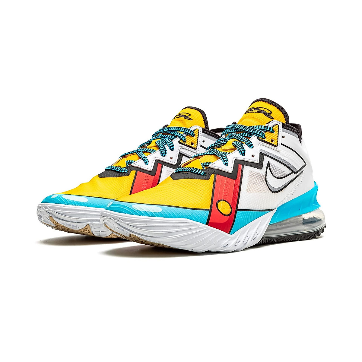 Nike Lebron 18 Low Stewie Griffin Limited Edition CV7562-104 (Numeric_12) White