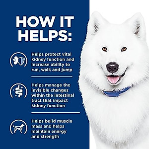 Hill's Prescription Diet k/d Kidney Care + j/d Joint Care Chicken Flavor Dry Dog Food, Veterinary Diet, 8.5 lb. Bag