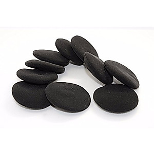 YunYiYi 10 Pcs Replacement Sponge Earpads Foam Ear Pads Pillow Cushion Cups Cover Repair Parts Compatible with Sennheiser PC8 USB Headphone Headset