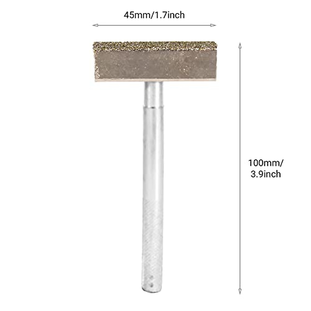 Grinding Wheel Dresser, Fydun Diamond Grinding Disc Wheel Stone Dresser Correct Tool Dressing Bench Grinder for Truing Grinding & Deburring Wheels