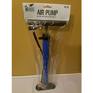 air Pump use for bike Tires and Sport Balls 18in Smart Value