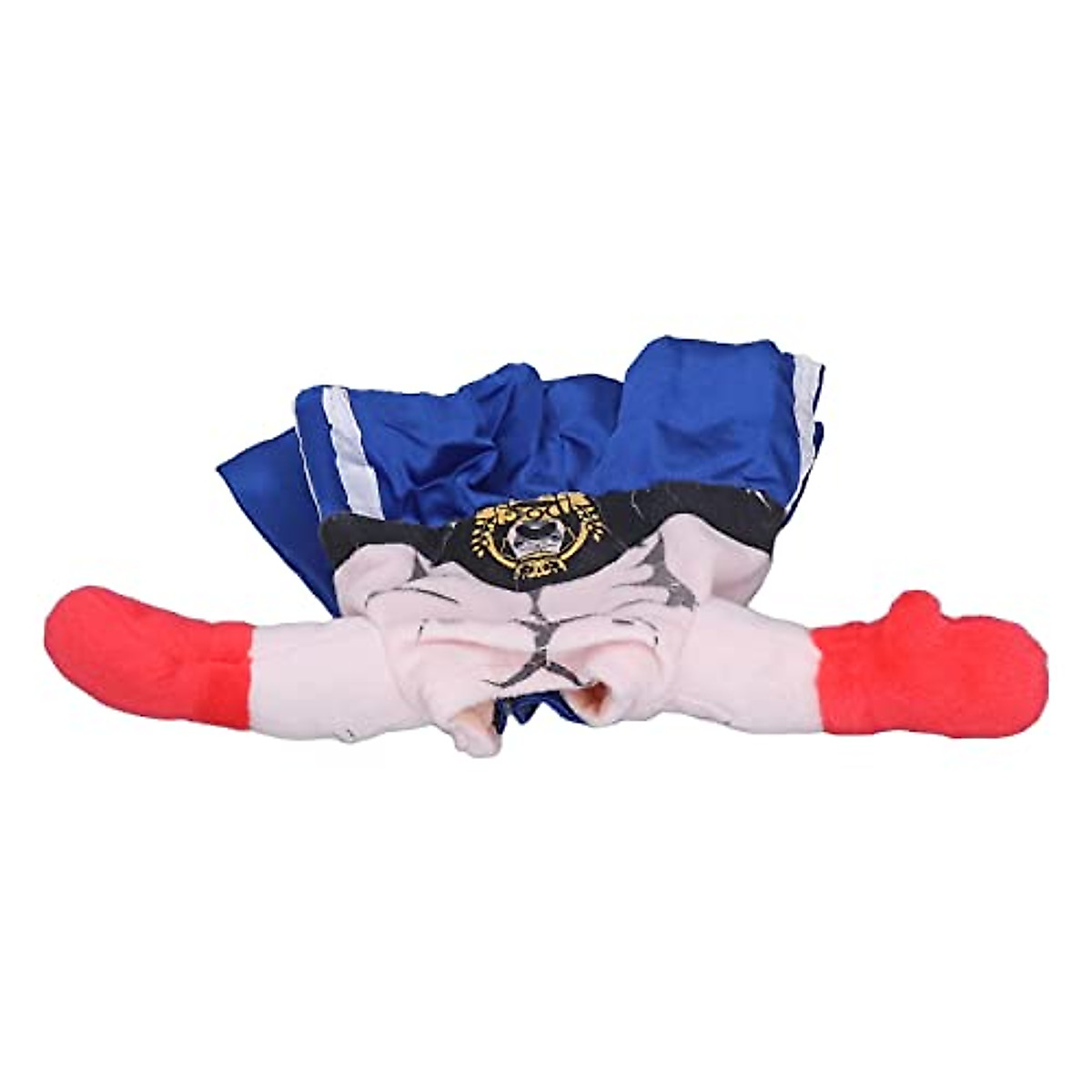 PENO Pet Halloween Costume, Stylish Dog Cosplay Clothes Boxing Clothes Exquisite Printing Cat Clothes for Parties