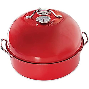 Nordic Ware 36556 Kettle Smoker, Red