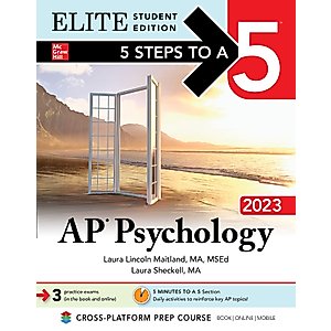 5 Steps to a 5: AP Psychology 2023 Elite Student Edition