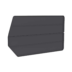 Akro-Mils 40265 Lengthwise Plastic Divider for 30265 AkroBin Storage Bins, Black, (6-Pack)
