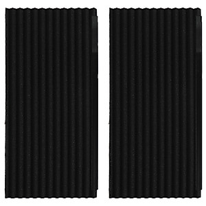 Trenton Gifts A/C Side Insulation Panels | Set of 2 | Black