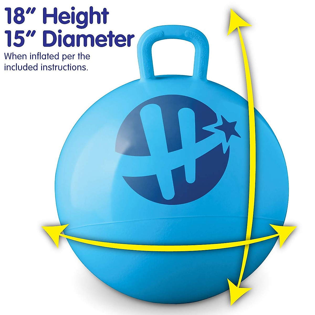 Hedstrom Disney Princess Hopper, 15 inch