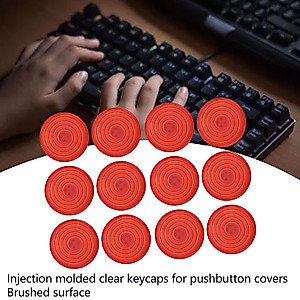 Arcade Button Cover Cherry Glorious Switches Controller Button for Cap Akko for Cap 12Pcs for Mini Covering Miniature (#3)