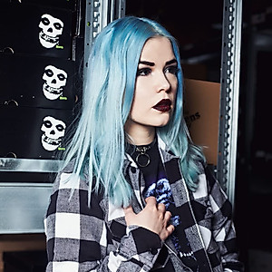 MANIC PANIC Blue Angel Hair Dye – Creamtone Perfect Pastel - Semi-Permanent Hair Color - Light, Sky Pastel Blue Hair Dye - Vegan, PPD & Ammonia-Free - For Coloring Hair on Women & Men