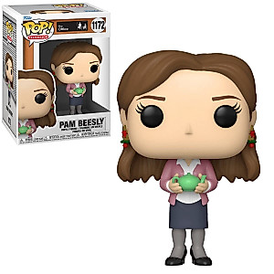 POP The Office - Pam Beesly with Teapot Funko Vinyl Figure (Bundled with Compatible Box Protector Case)