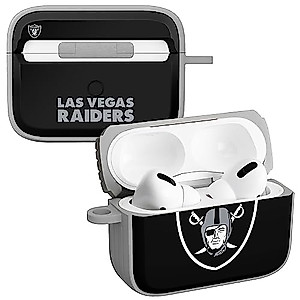 GAME TIME Las Vegas Raiders HDX Case Cover Compatible with Apple AirPods Pro 1 & 2 (Classic)