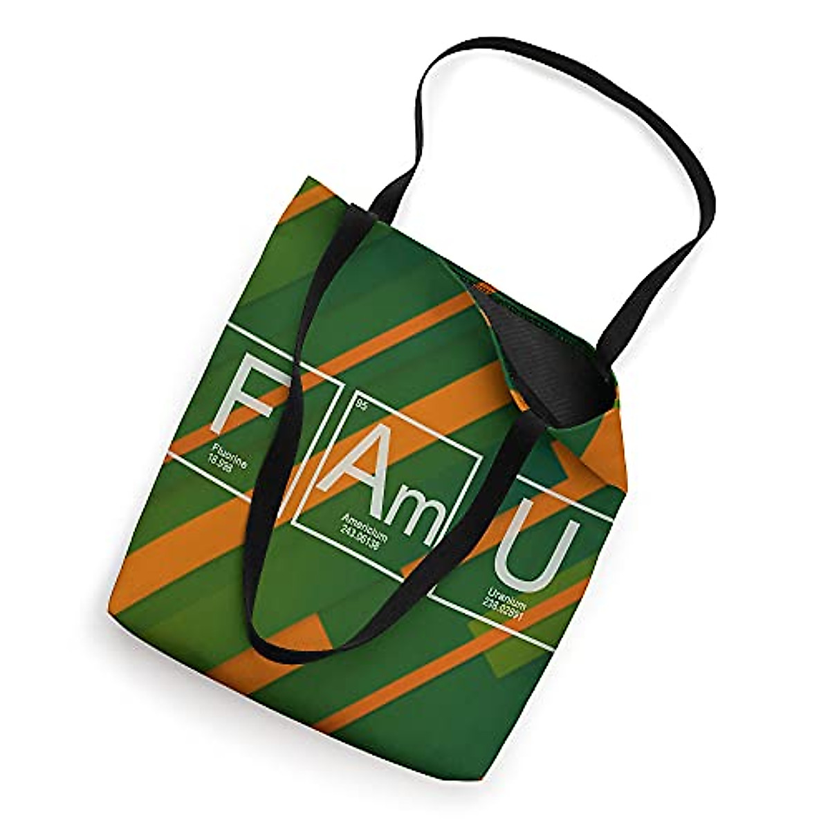 Periodic Table Chemistry with the Elements F Am U Blerd Tote Bag