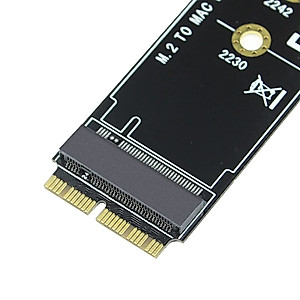 JMT M Key M.2 NVME SSD Convert Adapter Card Compatible with Mac·Book Air Pro Re·Tina 2013-2017 NGFF A·HCI SSD A1465 A1466 A1398 A1502