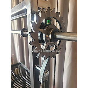 LavaLock® Ratchet & Paw Gear for Santa Maria Grill