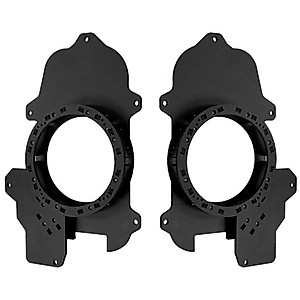 Front Door Speaker Adapter Spacer Rings Fits 1993-1996 Mazda RX7 6 1/2" 6.5"- SAK068_55-1 Pair