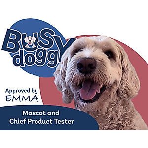 Busy Doggy Snake Treat Dispenser Toy, Interactive Dog Toy, Dog Enrichment Toy with Squeaker