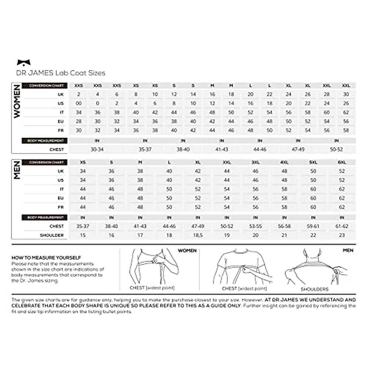 Dr. James Unisex Polycotton Lab Coat (X-Small)