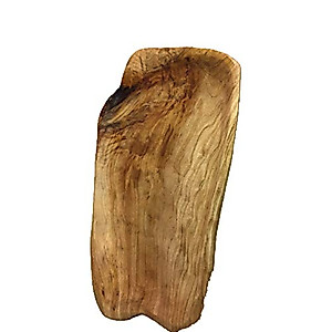 Greener Valley Hand-Crafted Root Wood Live Edge Platter (Medium-Large - 17-19")