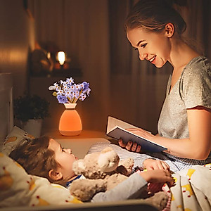 Flymuda Baby Night Light, Flower Vase Style Kids Night Light, Dimmable White & RGB Changing Colors Night Light Lamp for Kids, Bedroom, Kitchen, Living Room, Office, Restaurant, Ideal Christmas Gift