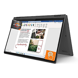 Lenovo Flex 5 14 2-in-1 Laptop, 14.0" FHD Touch Display, Ryzen 7 5700U, 16GB RAM, 1TB PCIe SSD, AMD Radeon Graphics, Bluetooth, Webcam, Backlit Keyboard, Fingerprint Reader, Windows 11 Home