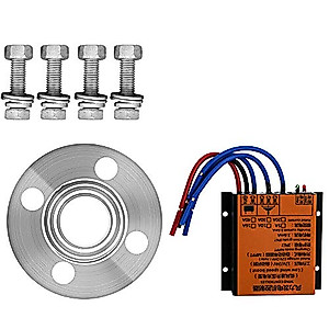 LOYALHEARTDY Wind Turbine Generator, 12V 400W Portable Vertical Helix Wind Power Turbine Generator Kit with Charge Controller - White