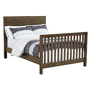Westwood Design Dovetail Full Size Bed rails Graphite brown