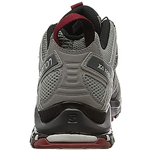 Salomon XA PRO 3D Trail Running Shoes for Men Sneaker, Grey Monument/Ebony, 8.5