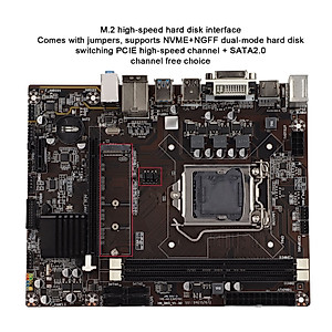 PC Motherboard, CPU LGA 1150 Socket, B85 Computer Motherboards, DDR3 1600/1333/1066MHz Memory, 100M Network Card, Gaming Mainrboard for Desktop Computers