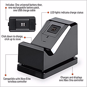 PowerA Charging Stand, USB for Xbox One - Black