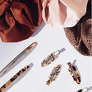 Kristin Ess The Oversized Satin Scrunchie, Cheetah (Pack-1)