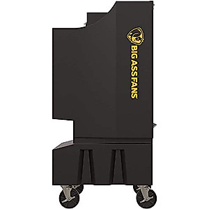 Big Ass Fans Cool-Space 300 Portable Evaporative Cooler, 18 Inch Diameter Fan, Indoor or Outdoor Use, Continuous or Fillable (16 Gallon Capacity), Variable Speed