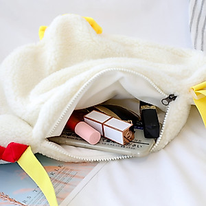 AWXZOM Cute Chicken purse hen bag, chicken bag, chicken Handbag, cute tote bag Cartoon bag For Women