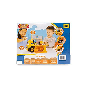 Cat Construction Junior Crew Fix-It Phillip Preschool Learning Set Construction Vehicle