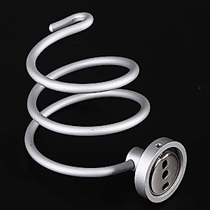 BESTOMZ Hair Blow Dryer Holder, Wall Mount Spiral Blower Stand