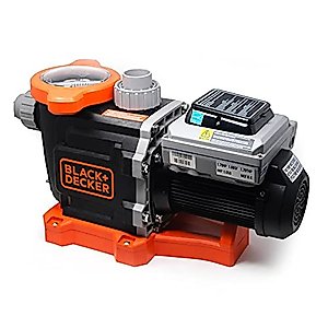 BLACK+DECKER Variable Speed Pool Pump Inground with Filter Basket, 1.5 HP