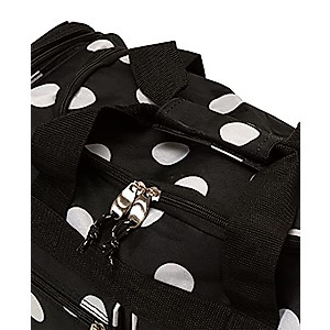 Rockland Duffel Bag, Black Dot, 19-Inch