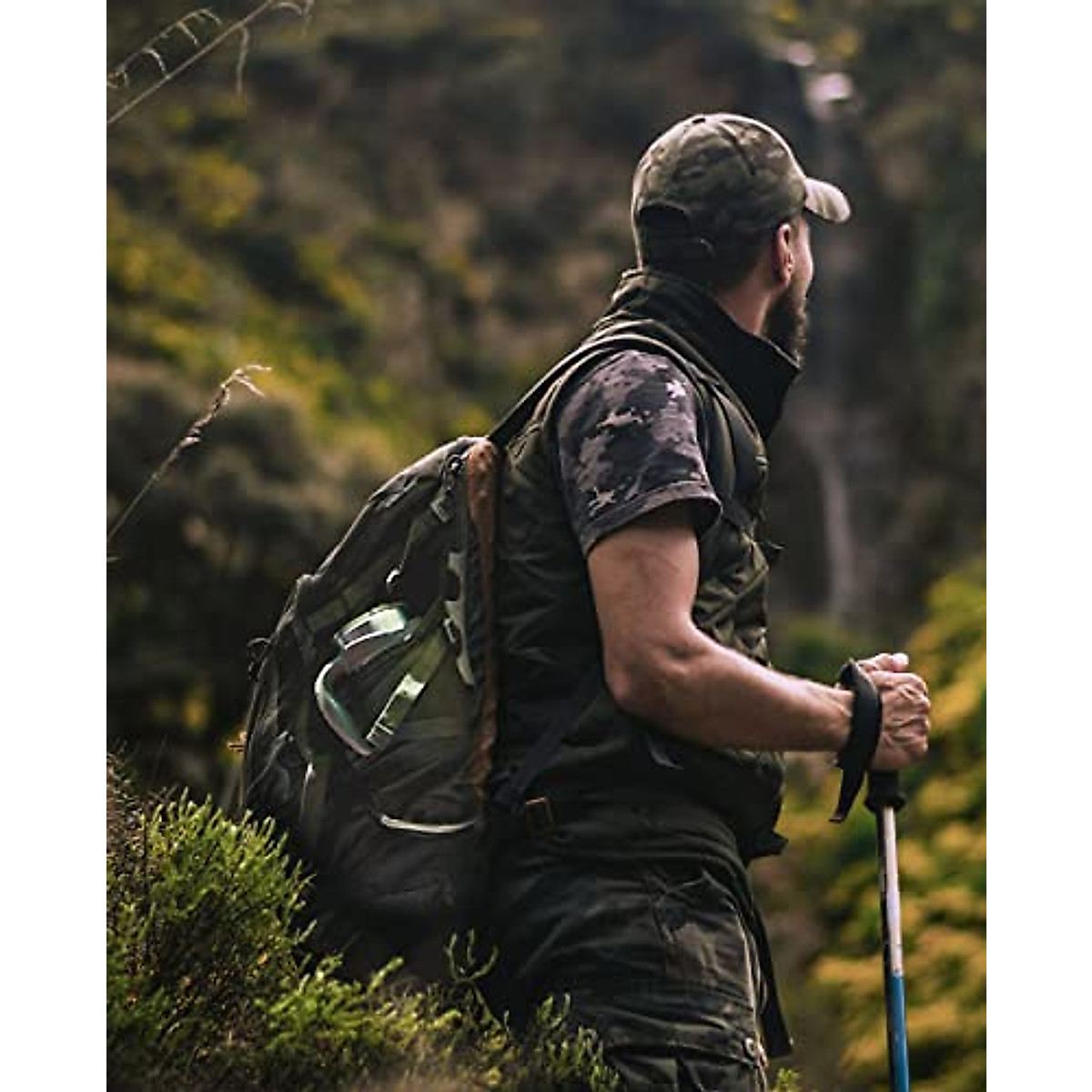 Fking Tumbler Handle for Yeti 30 oz Rambler Cup, Reaplacment Holder Grip for Rtic Mug, Sic, Ozark Trail and more Tumbler Mugs, BPA FREE (Black)