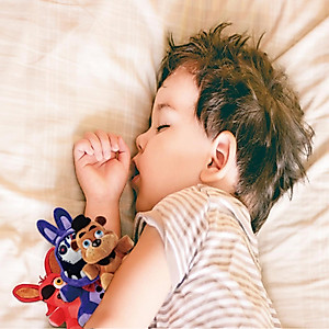 TZMAPU Fazbear Plush Foxy, Withered Purple Bunny, Stuffed Animal Figure Toys Gift for Kids, Security Breach Plush for Lovers (3PCS)