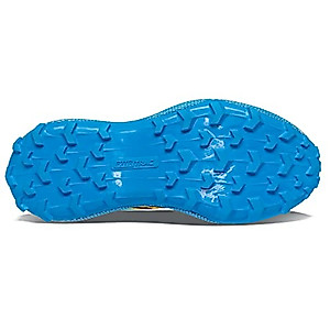 Saucony Women's Endorphin Trail Mid Hiking Shoe, RUNSHIELD Arctic CHILL, 7.5