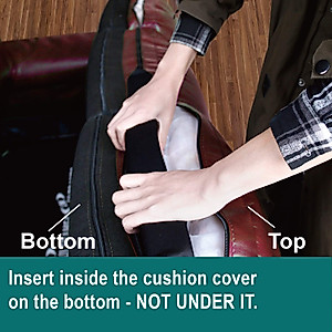 Leopard Sofa Sagging Cushion Support Insert, Seat Savers for Couch, (2inches) x 20 x27