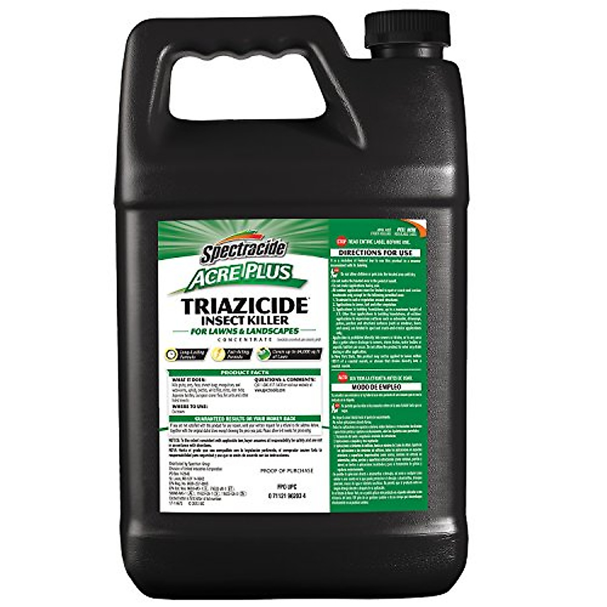 Spectracide Acre Plus Triazicide Insect Killer For Lawns & Landscapes Concentrate, Kills Pests On Contact, 1 Gallon
