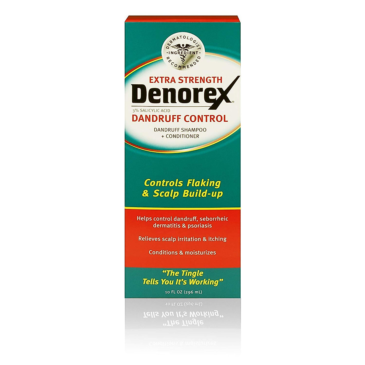 Denorex Extra Strength Dandruff Shampoo + Conditioner 10 oz (Pack Of 3)