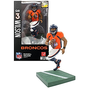 Imports Dragon Russell Wilson (Denver Broncos) NFL 6" Figure Series 3