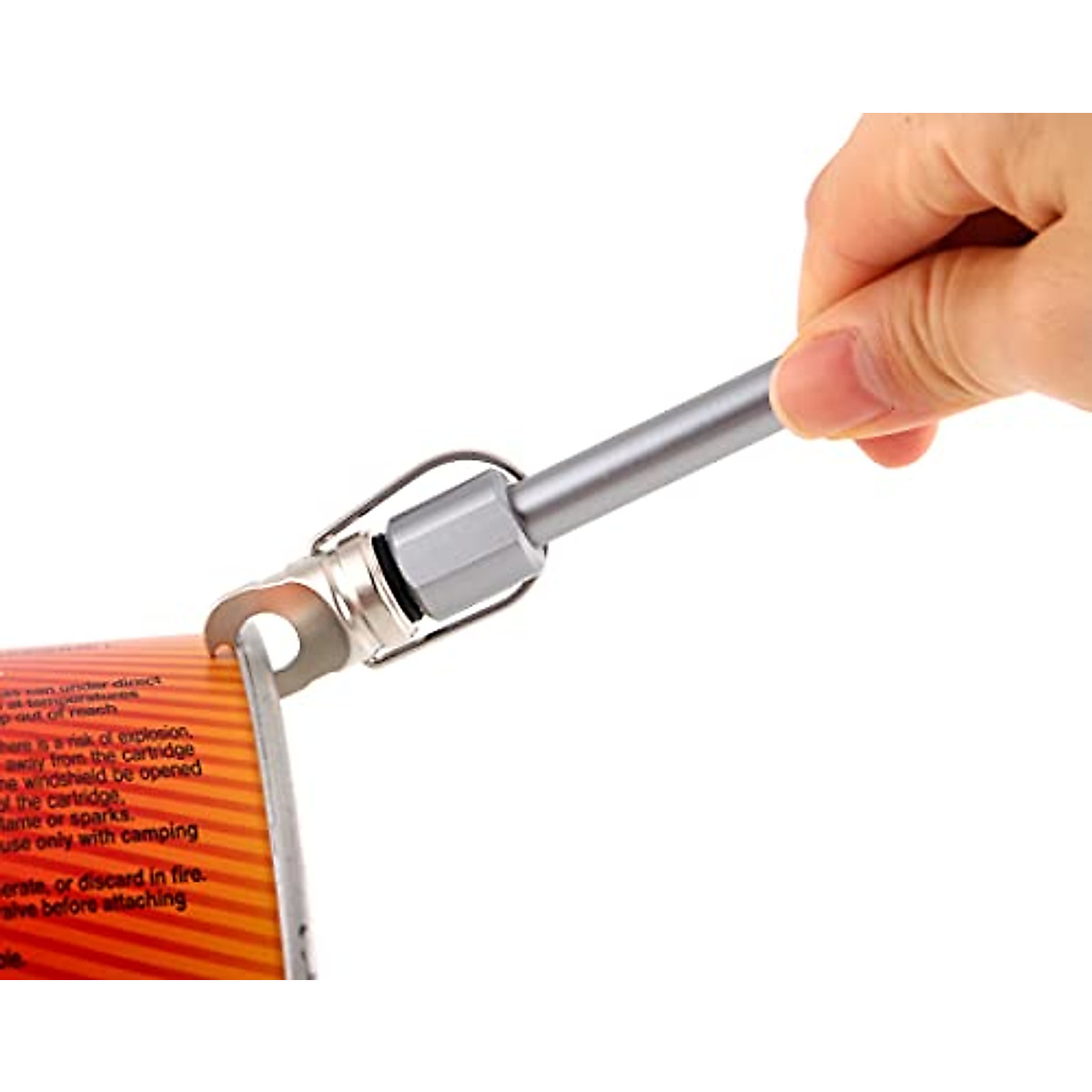 Campingmoon Camping Butane Canister Recycling Tool, Hole Punch, Gas Remover, Can be Hung on The Keychain