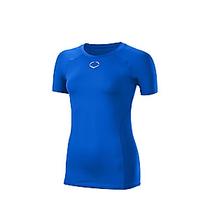 EvoShield Women's Standard Short Sleeve, Royal, X-Large