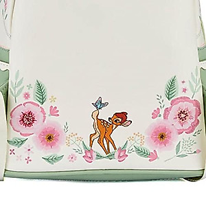 Loungefly Disney Bambi Springtime Gingham Womens Double Strap Shoulder Bag Purse
