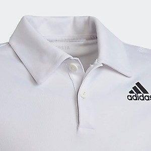 adidas unisex-child B Club Polo White/Black Medium