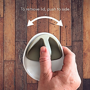 Ergo Spout WIDE mason jar pitcher, mason jar pour spout lid, (WIDE MOUTH) (1, Classic White)