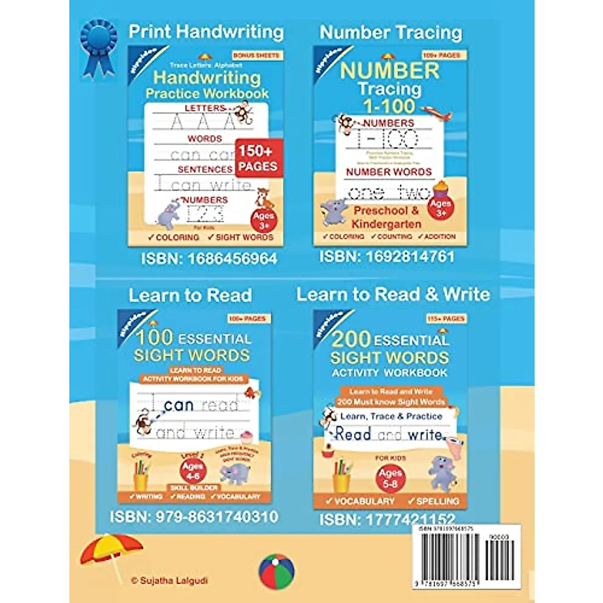 Preschool Math Workbook: Number Tracing, Addition and Subtraction math workbook for toddlers ages 2-4 and pre k